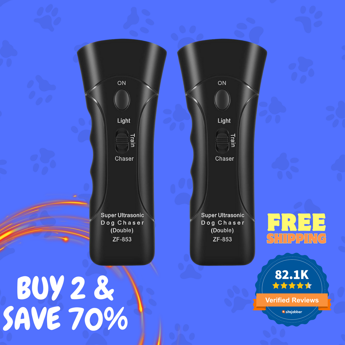 Instantly Stop Dog Barking: Ultrasonic Bark Stopper 2.0 (50% OFF) – Vet ...